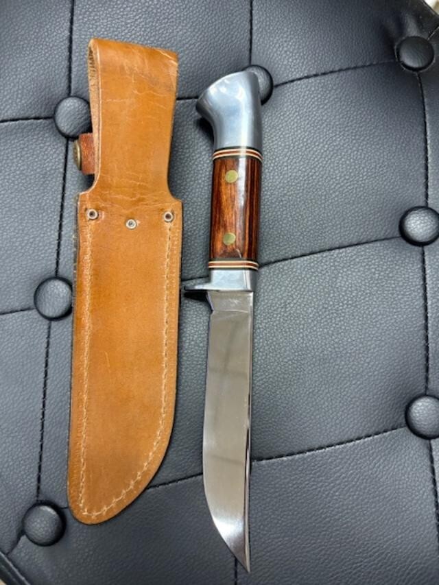 Vintage Western Fixed Blade Knife w/ Sheath W36 NEVER USED IN BOX! | eBay