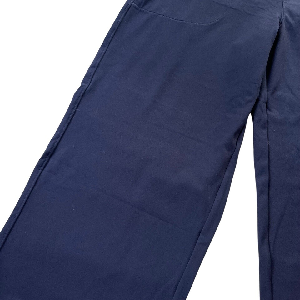 Yogipace Women Medium Petite Black Essential Wide Leg Yoga Pants With ...