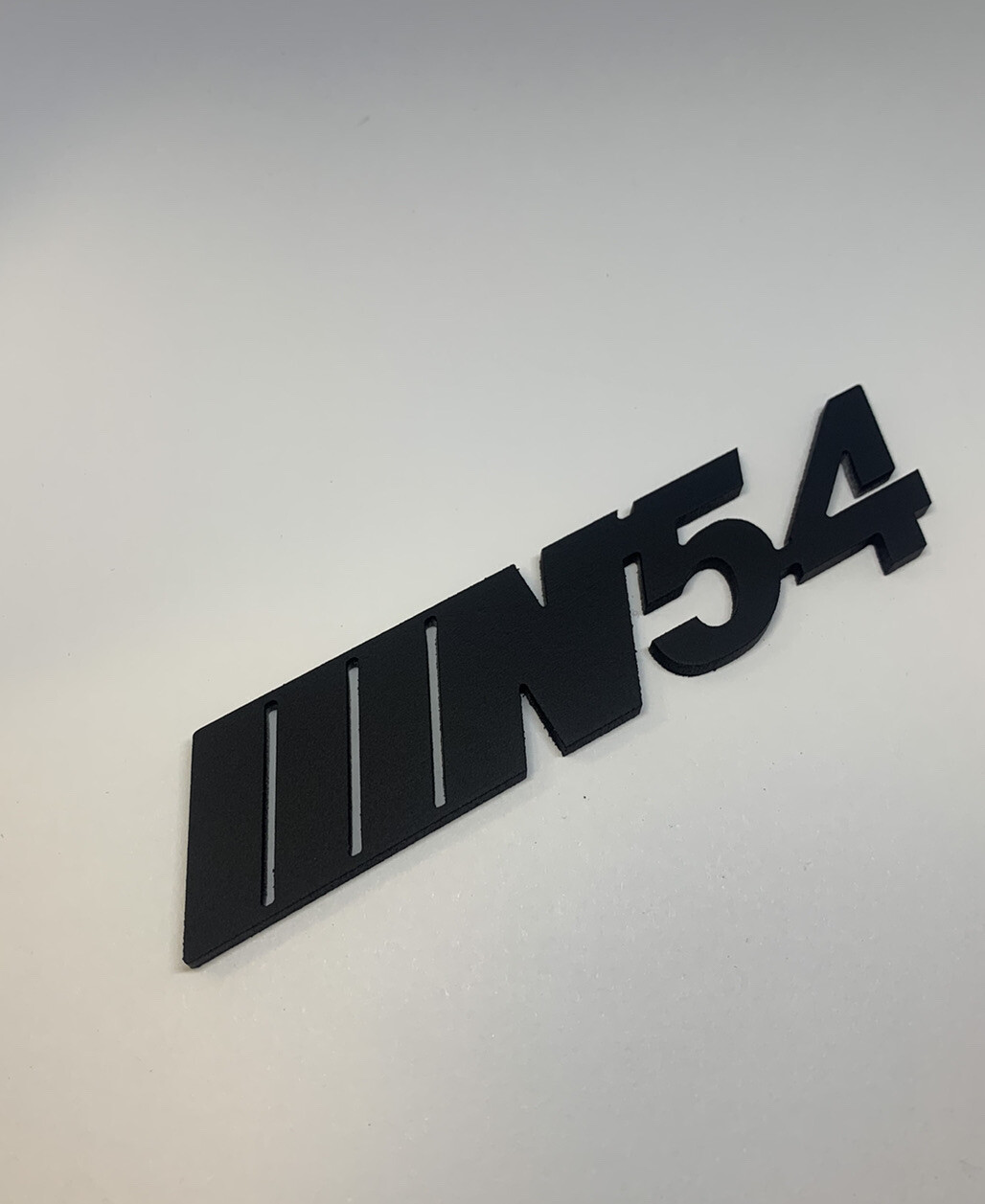 N54 Metal Badge for Trunk or Engine Cover ( Black) for BMW | eBay