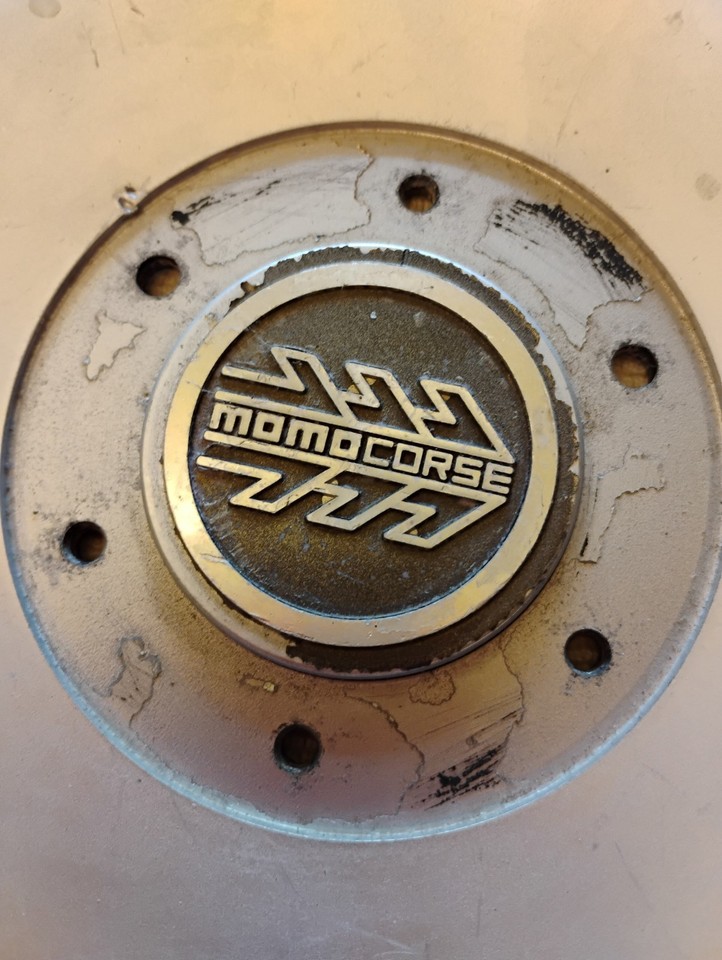 🎱 Momo Course Silver Wheel Center Cap Hub 5-7/8" No Outer Emblem Ring ...