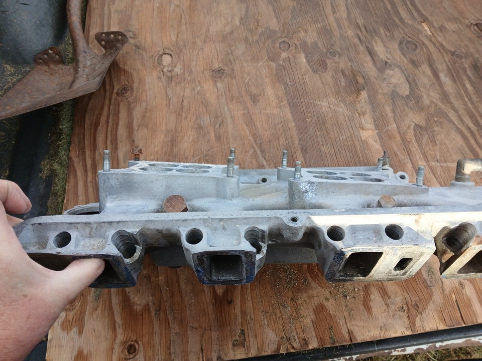 Vintage Offenhauser Dual Quad Intake Manifold FE Ford 390 428 | eBay