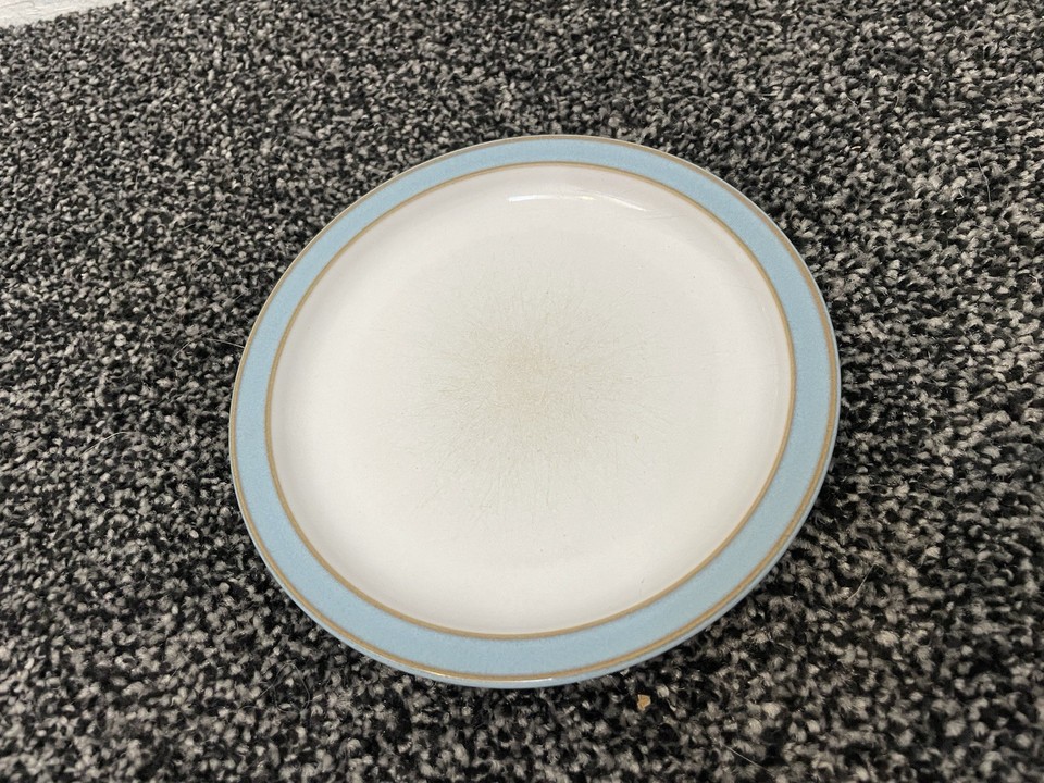 1 Denby COLONIAL BLUE` Side Bread Plate - 17.1 CM VGC | eBay UK