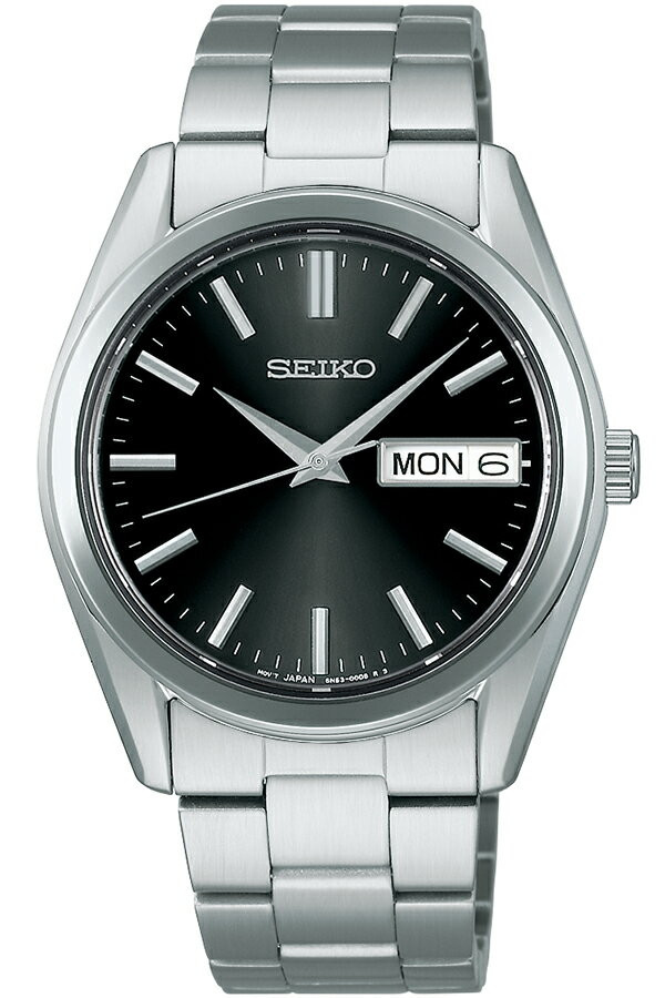 Seiko Selection S Series SBTH011 Men's Watch Quartz Day Date Black Dial ...