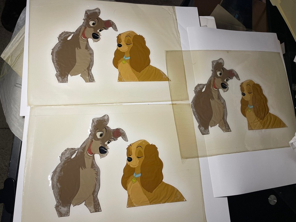FANTASIA animation Cel Walt Disney Production Art ORIGINAL MODEL CEL X1 ...