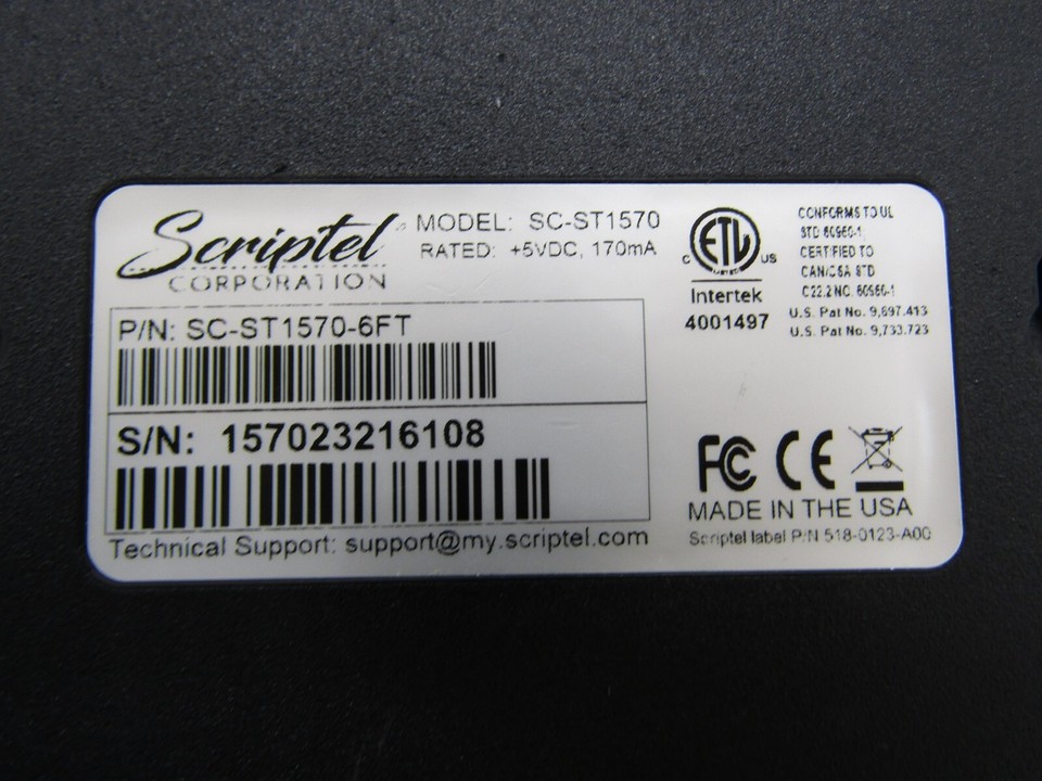 Scriptel SC-ST1570 Signature Capture Pad | eBay