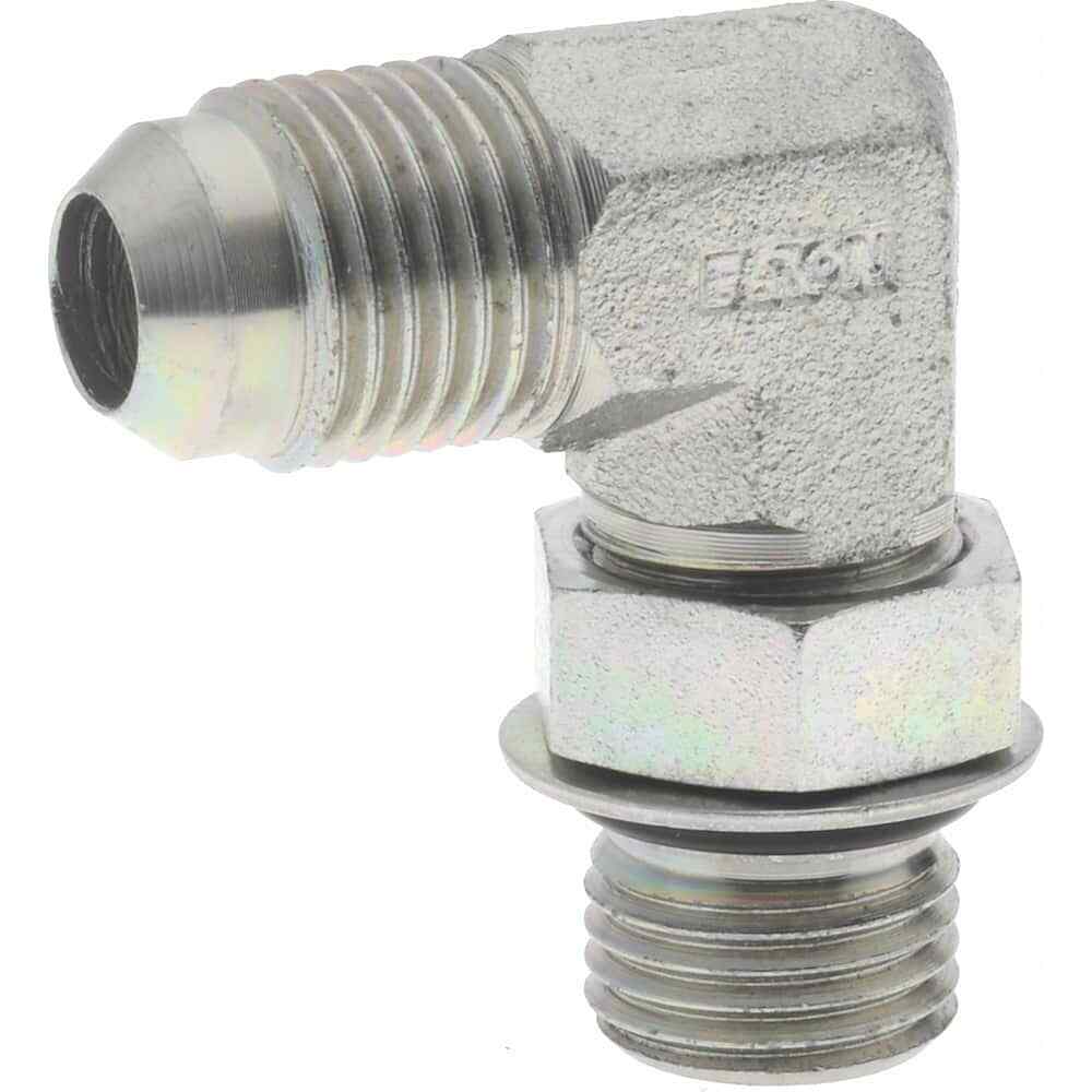 163218 New-No Box Eaton 2062-6-6S Elbow Fitting 90Deg 1/4 JIC x 3/8 ...