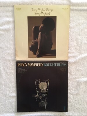 Percy Mayfield : Lot of 2 Original Vinyl Albums - Percy Sings Percy ...