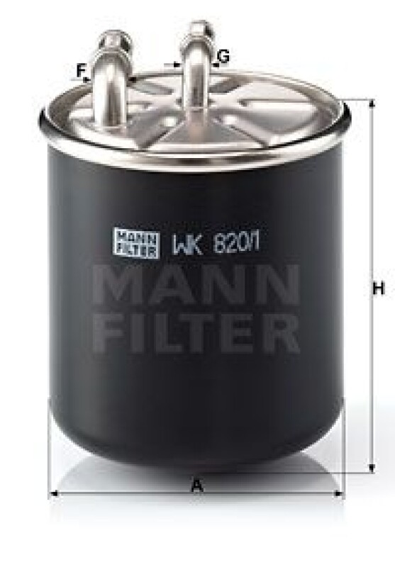 MANN-FILTER Kraftstofffilter Mercedes A B C E S M R Klasse Vito ...