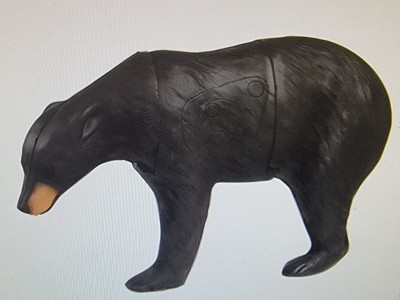 3D MEDIUM BLACK BEAR ARCHERY TARGET | eBay