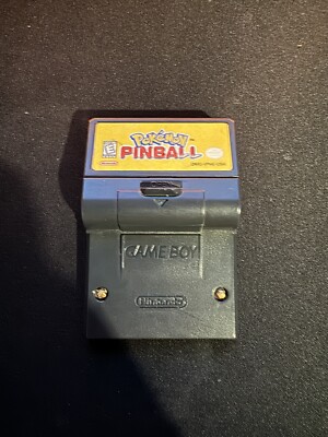 Pokemon Pinball (Nintendo Gameboy Color, 1999) GBC With Battery Cover ...