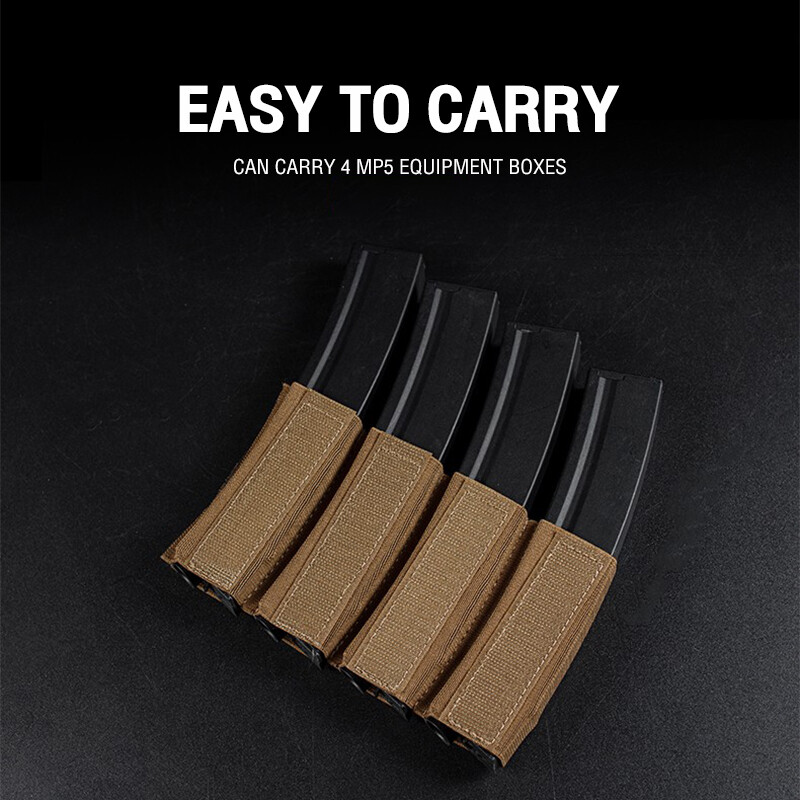 WoSporT Tactical Mag Insert Elastic Mag Pouch for MK4 Micro Chassis ...