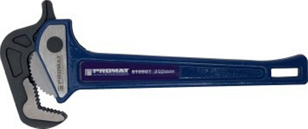 PROMAT Pipe Wrench 10 Zoll Opening Width 1 25/32in Self-Adjusting | eBay