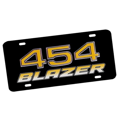 1975 1976 Blazer 4x4 Truck 454 Engine Novelty Designs License Plate ...