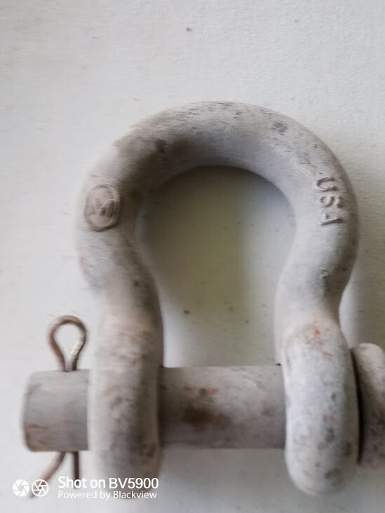 7/8" Crosby Round Pin Shackles | eBay