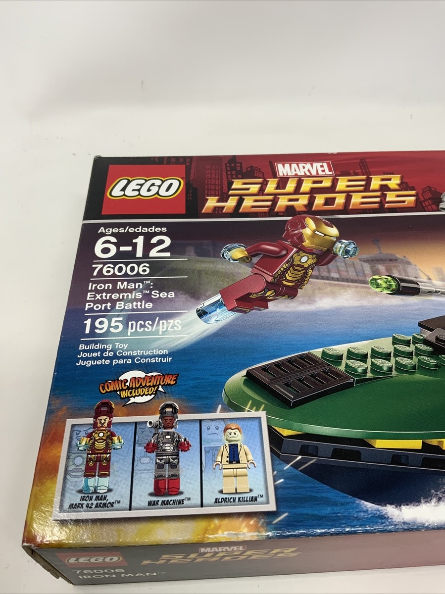 Lego Marvel Super Heroes Iron Man War Machine Extremis Review: 76006