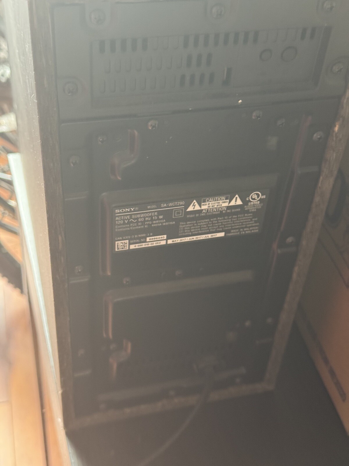 Sony SA-CT290 2.1 Channel Sound Bar SA-WCT290 Subwoofer Bluetooth ...