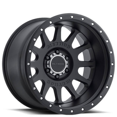 20x12" Method Wheels 605 NV Matte Black Off-Road Rims (4 pcs) (A01) | eBay