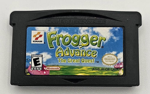 Frogger Advance the Great Quest (Nintendo Gameboy Advance, GBA, 2002 ...