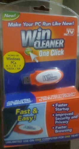 WIN CLEANER One Click USB PC Computer Clean Repair Protect Windows As ...