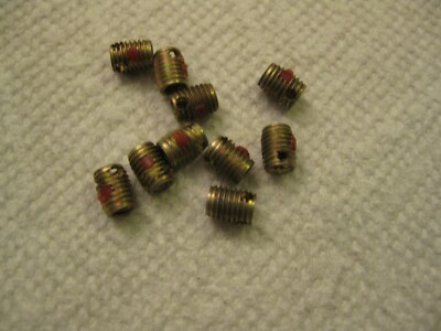 Nylok #6-32 Tap-Lok Hole Series Thread Insert 9/32" lg. 10pc pl Steel ...