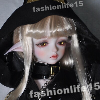 1/4 BJD SD Doll Ice Elves Animal Girl or Boy Half Closed Eyes + Face ...