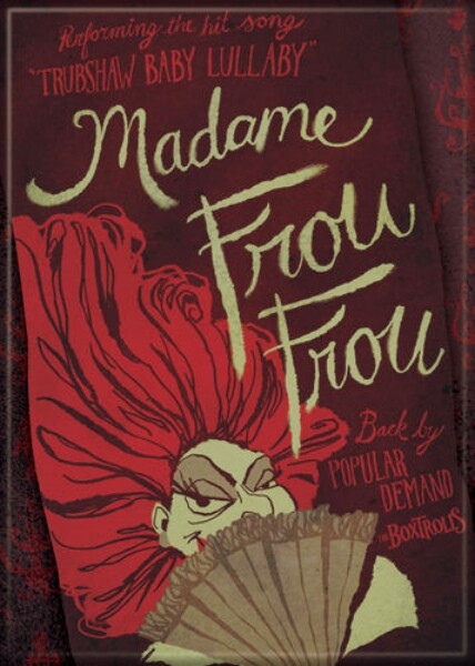 The BoxTrolls Animated Movie Madame Frou Frou Refrigerator Magnet NEW ...