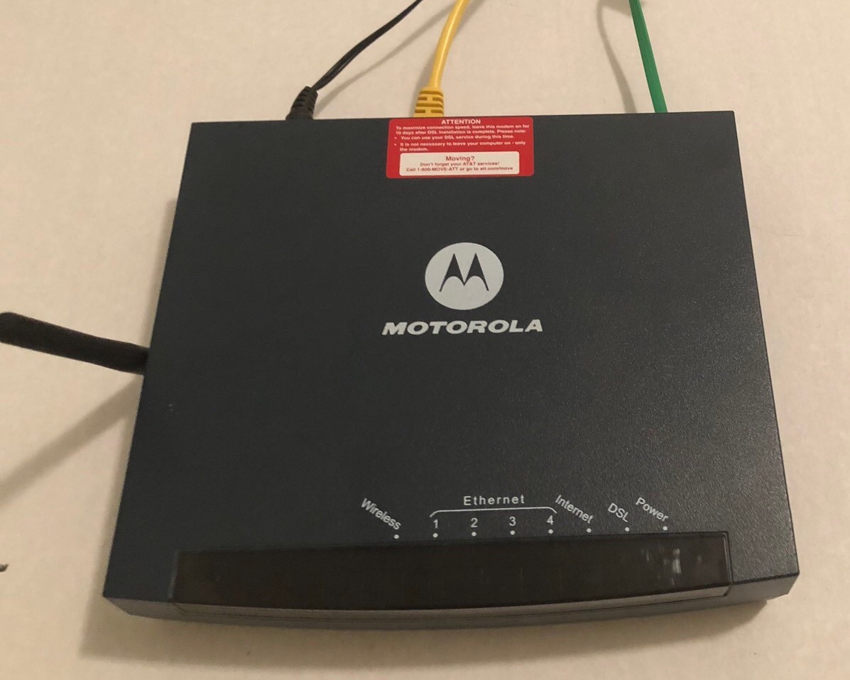 Motorola 3347-02-1022 4-Port Wireless Router | eBay
