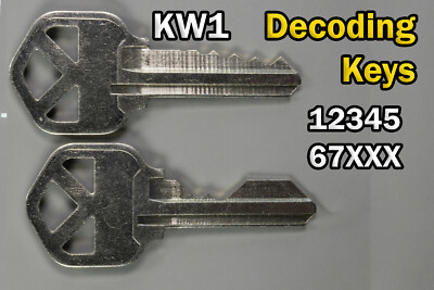 Kwikset (KW1) Re-Key Decoding Gauge | Locksmith Measure Keypins Without ...