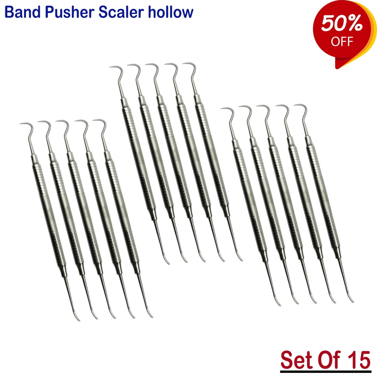 Range of Dental Orthodontics scalers Double Ended Hand instruments ...