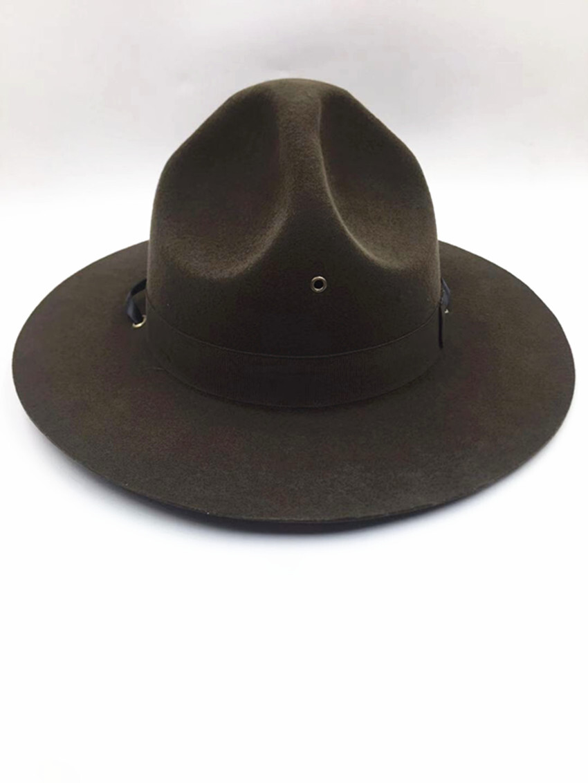 American USMC Hat Wool With Badge Outdoor Accessories Navy Marine Corps ...