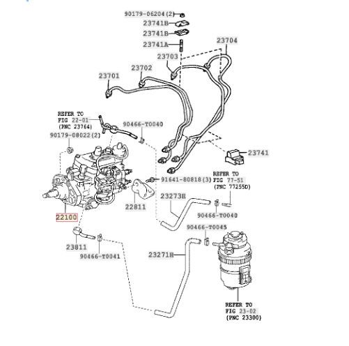 221005D180 Toyota PUMP ASSY, INJECTION OR SUPPLY 22100-5D180 | eBay