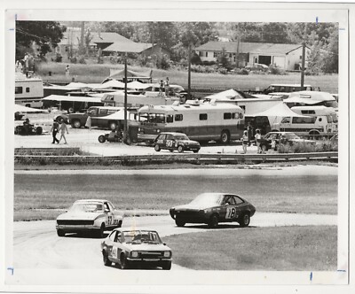 1983 auto racing, Waterford Raceway, Michigan, Oakland Press 8x10 photo ...