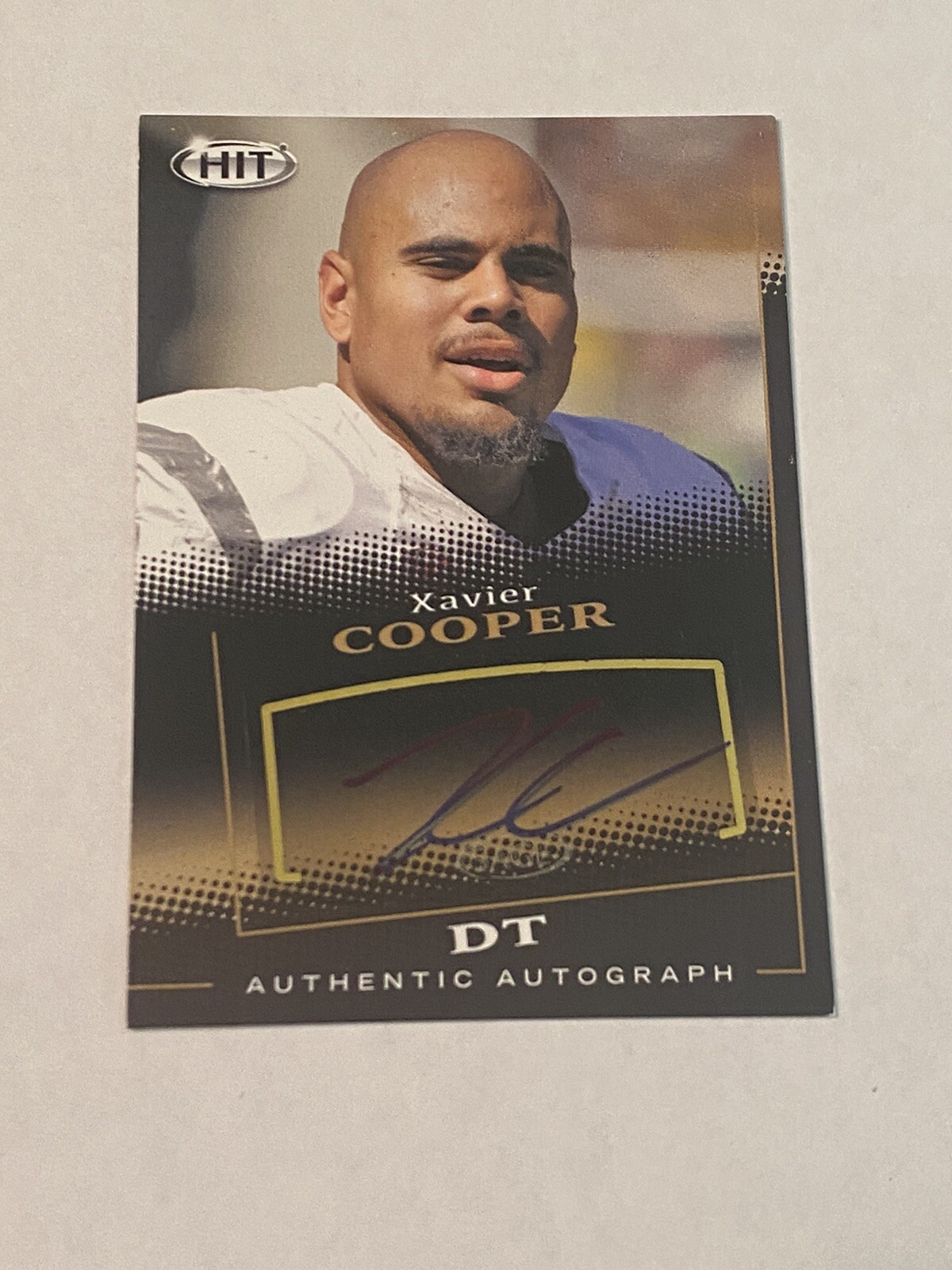XAVIER COOPER SAGE HIT BLACK AUTOGRAPH AUTO RC WSU COUGARS BROWNS 49ERS ...
