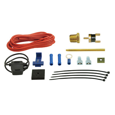 Thread or Push In Electric Fan Switch kit 180 Degree 15 Amp Max ...