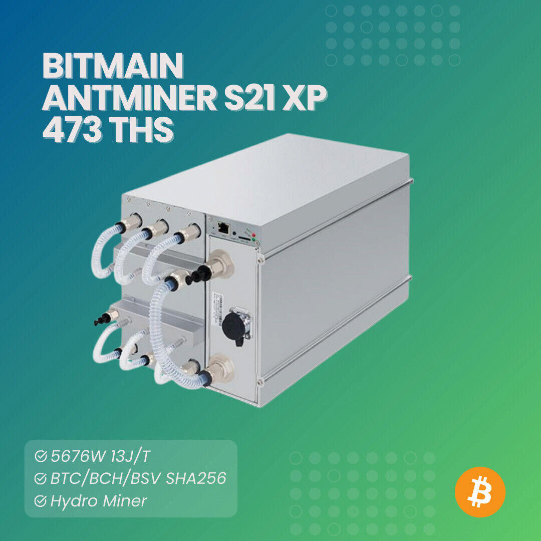 Bitmain Antminer S21 XP HYDRO 473Th/s -Read Description Details- LAST ...