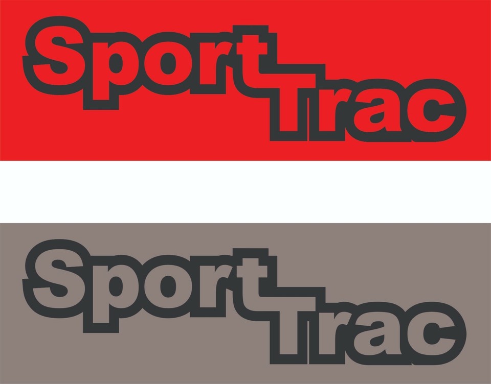 Explorer Sport Trac Sticker Decals | eBay