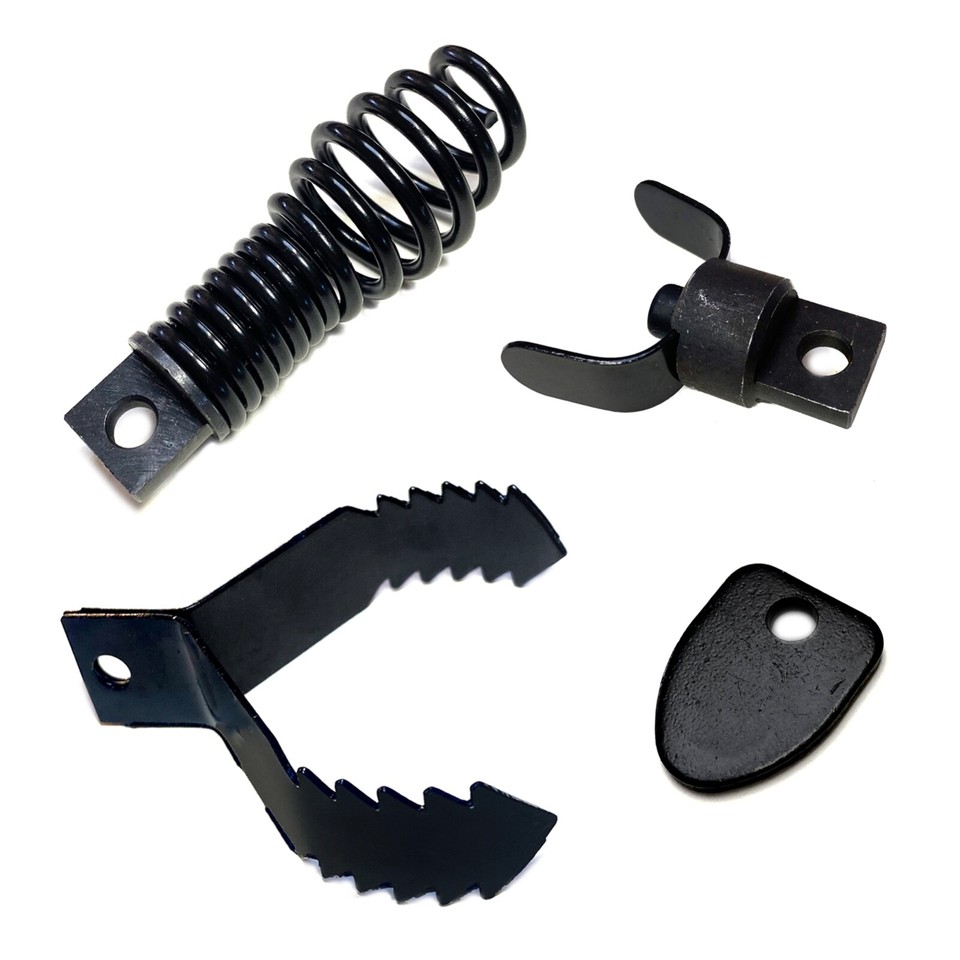 SEWER SNAKE-AUGER BITS-DRAIN CLEANER BITS CUTTERS 4- Piece Set | eBay