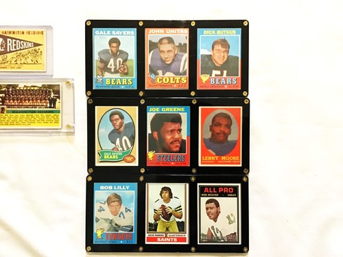 Topps Football Trading Card Lot-Sayers-Greene-Moore-Team Cards-13 Item ...