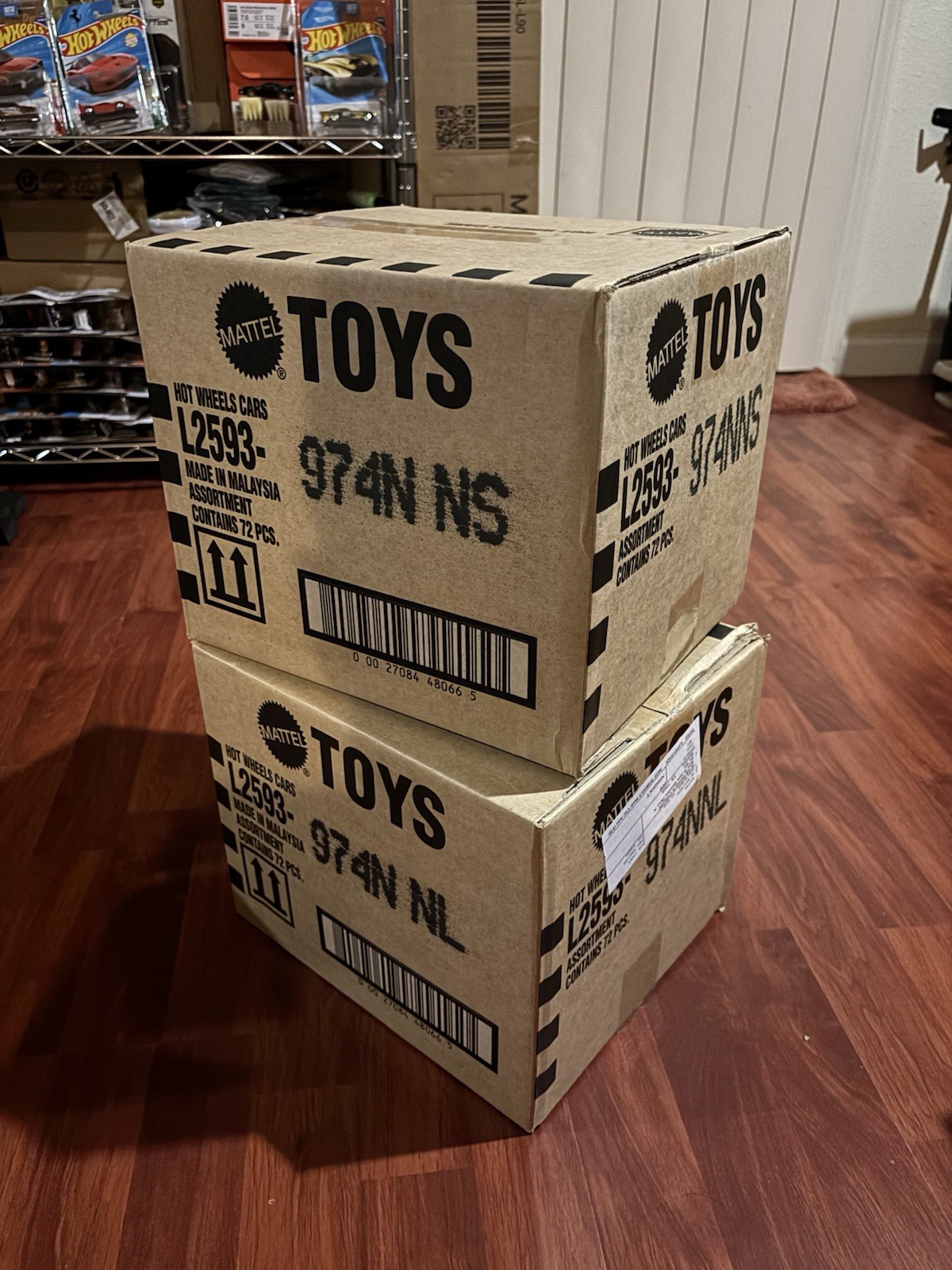 Hot Wheels Mainline - 72 Cars Random Assorted Cars Guaranteed 6 ...