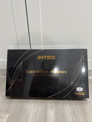 Inteo Spectral Face Mask Instrument - Light Therapy 180 LED - Black ...