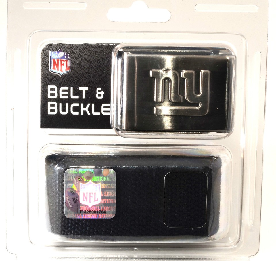 NFL Belt and Buckle - Upto 46 in Waist - Brand New, Various Teams | eBay