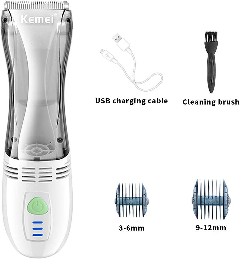 Vacuum Haircut Kit Vacuum Beard Trimmer Hair Clippers For Men NEW | eBay