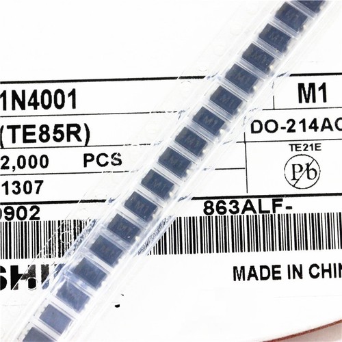 100PCS NEW 1N4001 LL4001 M1 SMD 1N4001 1A 50V Rectifie Diodes CK | eBay