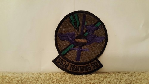 USAF 552d Training Squadron Patch. Tinker AFB Oklahoma AWAC | eBay