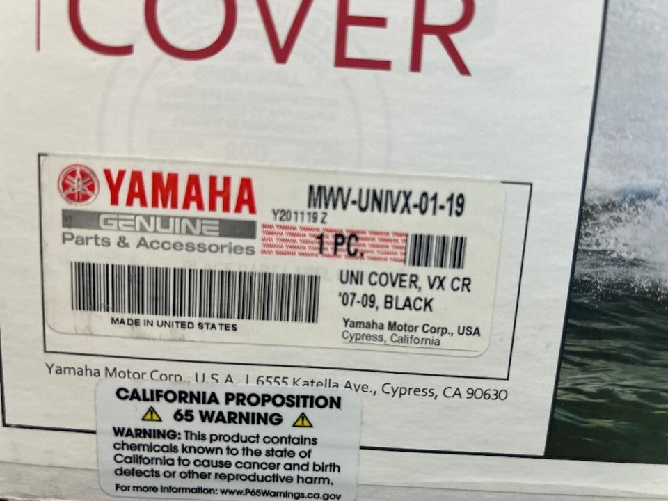 yamaha waverunner vx cover | eBay