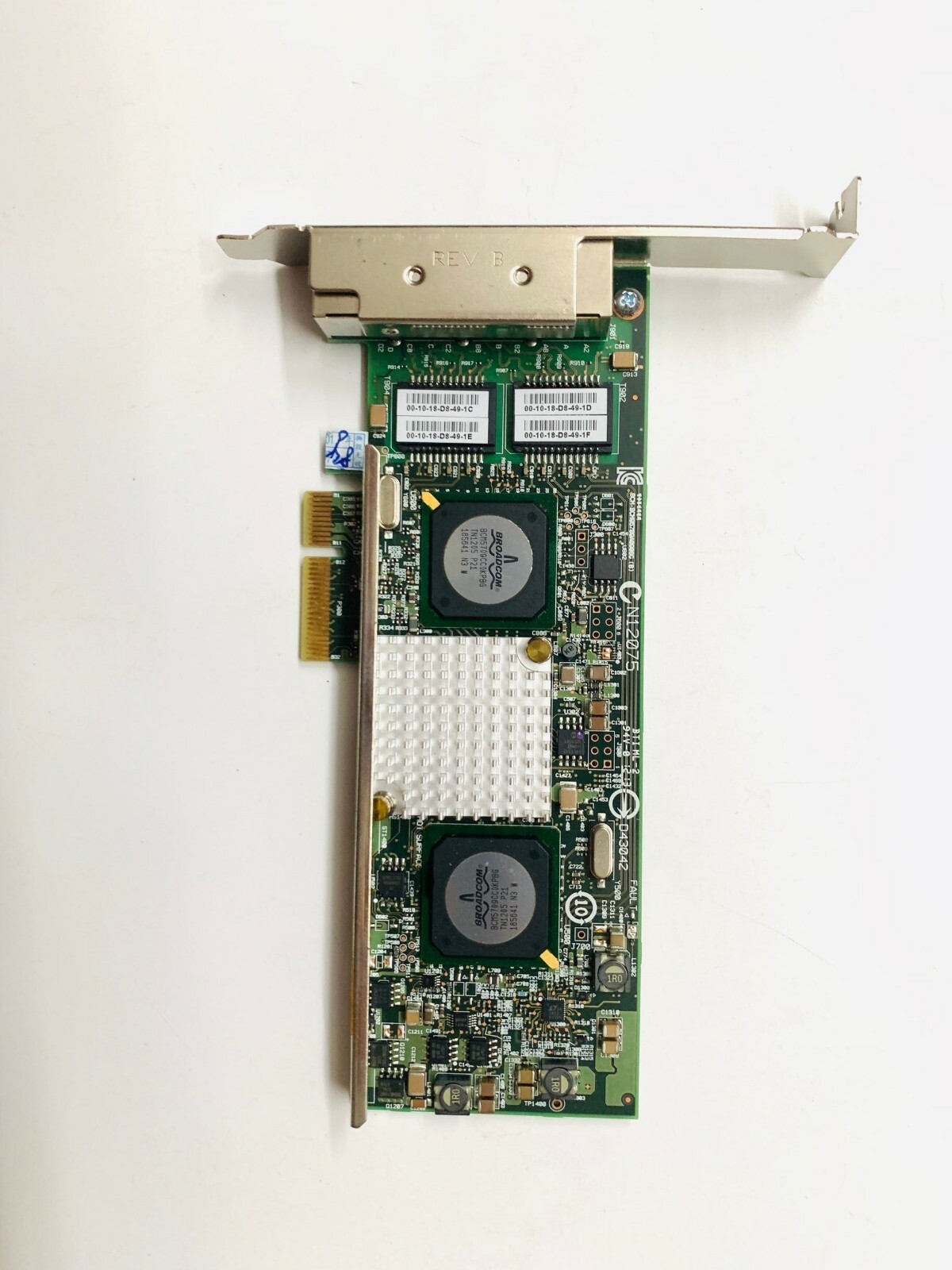 Broadcom BCM5709C 49Y4222 Quad Port Gigabit Adapter network card | eBay UK