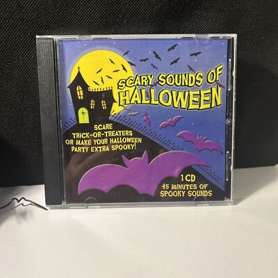 Sounds Spooky Scary Sounds Of Halloween CD Music Audio 45 Min Party ...