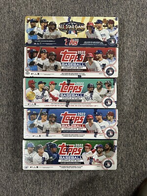 2022 Topps Factory Complete Set - 5 Varieties | eBay
