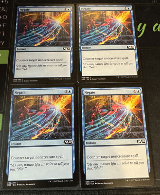 Negate X4 M20 Core Set Magic the Gathering MTG | eBay