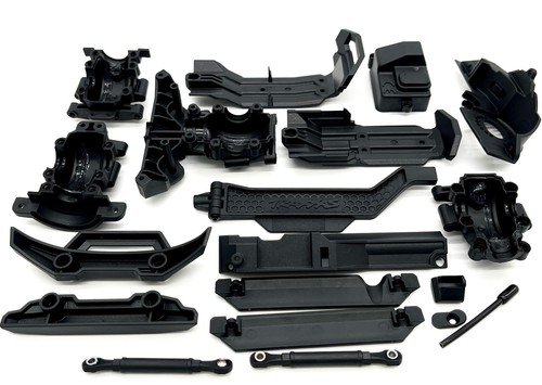 Fits Traxxas MINI-MAXX Plastic Set (Front Rear Bulkhead skid plates ...